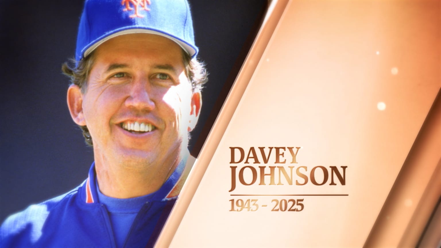 Davey Johnson passes away at 82 | 09/06/2025 | New York Mets