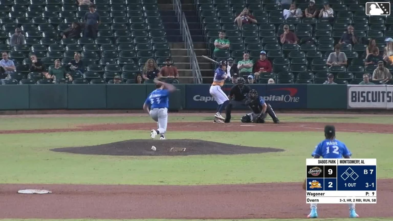 Austin Overn's solo homer | 05/13/2026 | Tampa Bay Rays