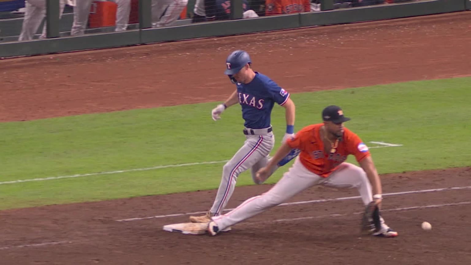 Carter singles to shortstop after review in the 8th | 10/22/2023 | New ...