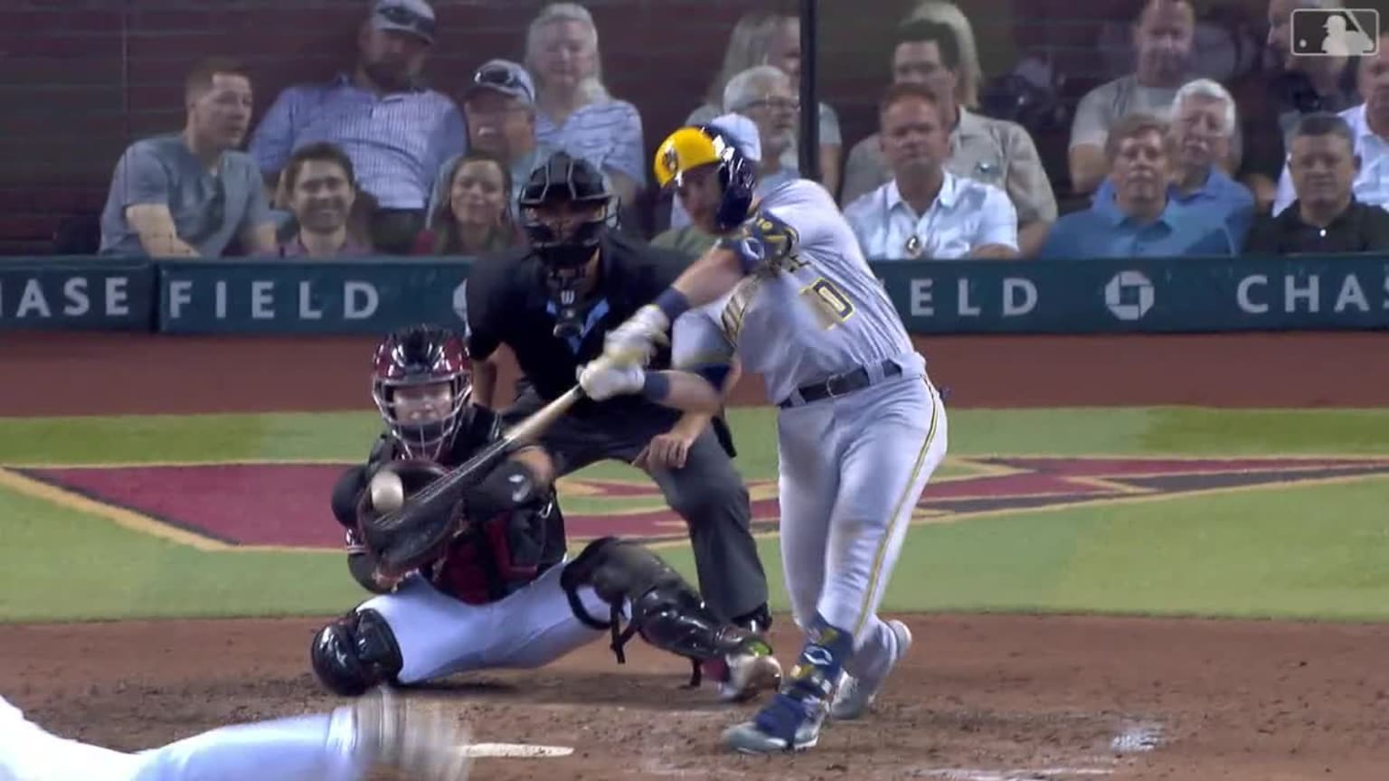 Mike Brosseau lines an RBI single to center field | 04/12/2023 ...