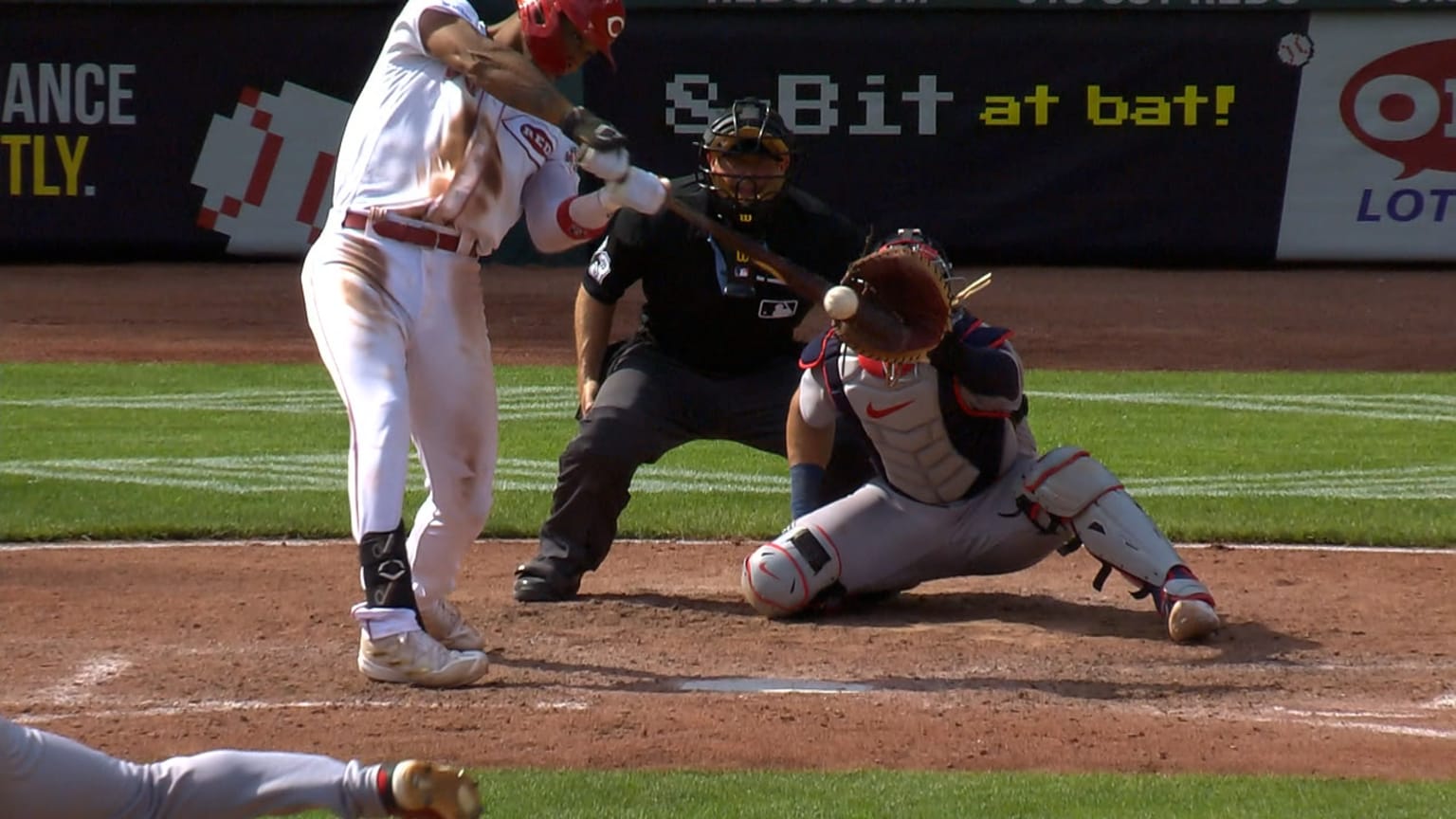 Will Benson's single makes it 10 hits for the Reds | 09/10/2023 ...