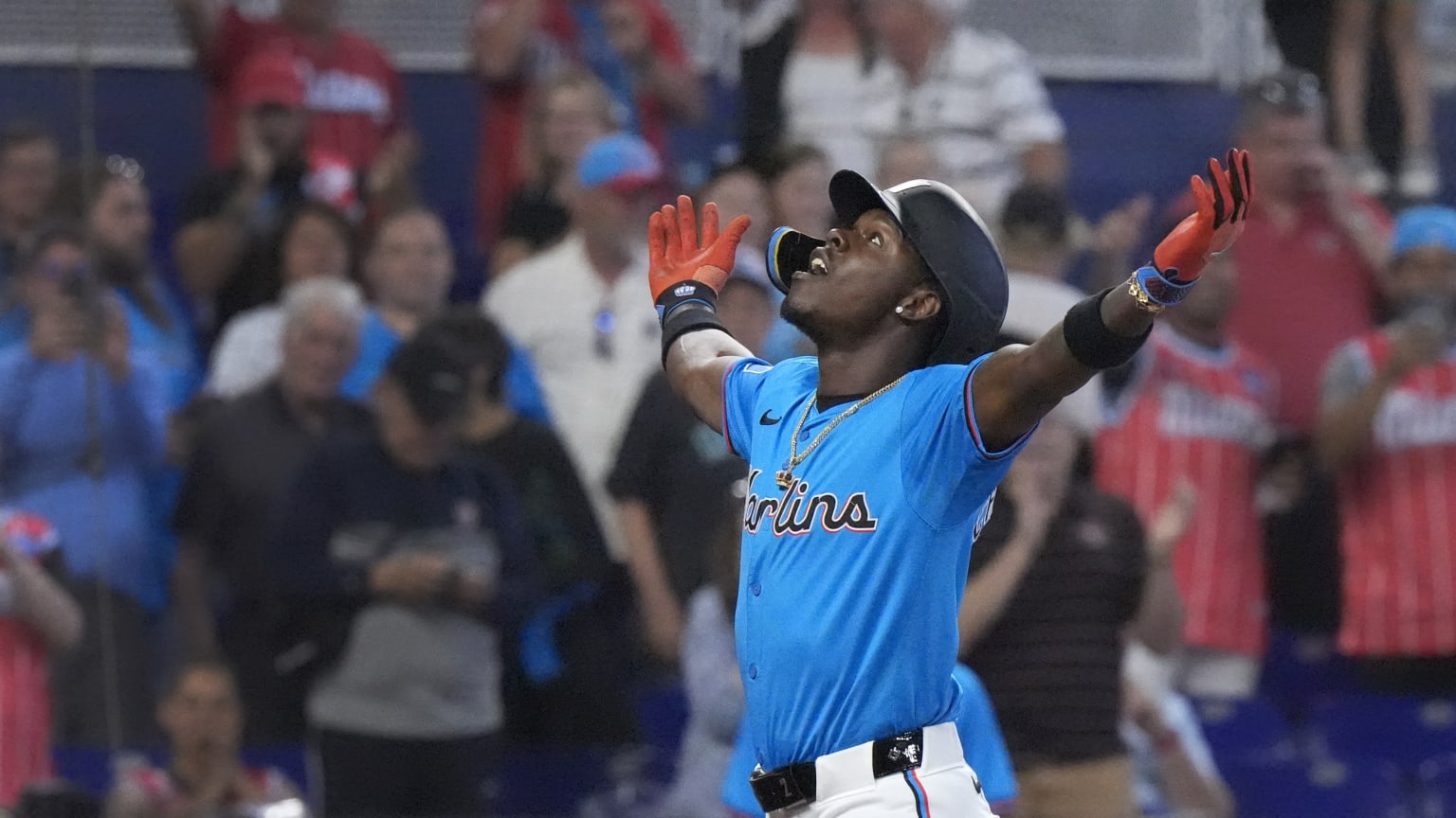 Jazz Chisholm Jr.'s grand slam (3) | 04/28/2024 | Miami Marlins