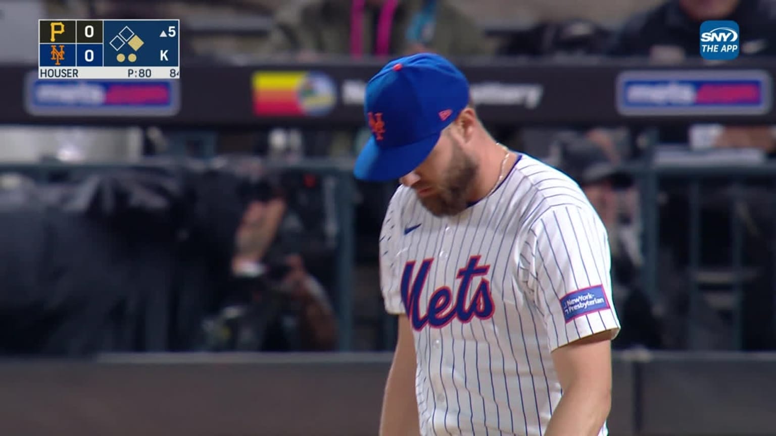 Adrian Houser strikes out five in 5 1/3 innings | 04/15/2024 | New York ...