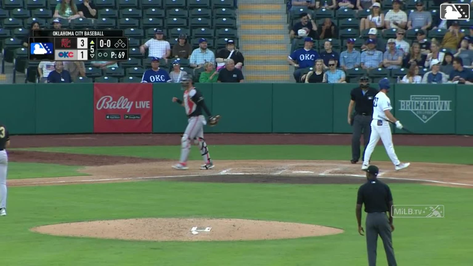 Carson Seymour K's seventh and final batter | 04/17/2024 | San ...