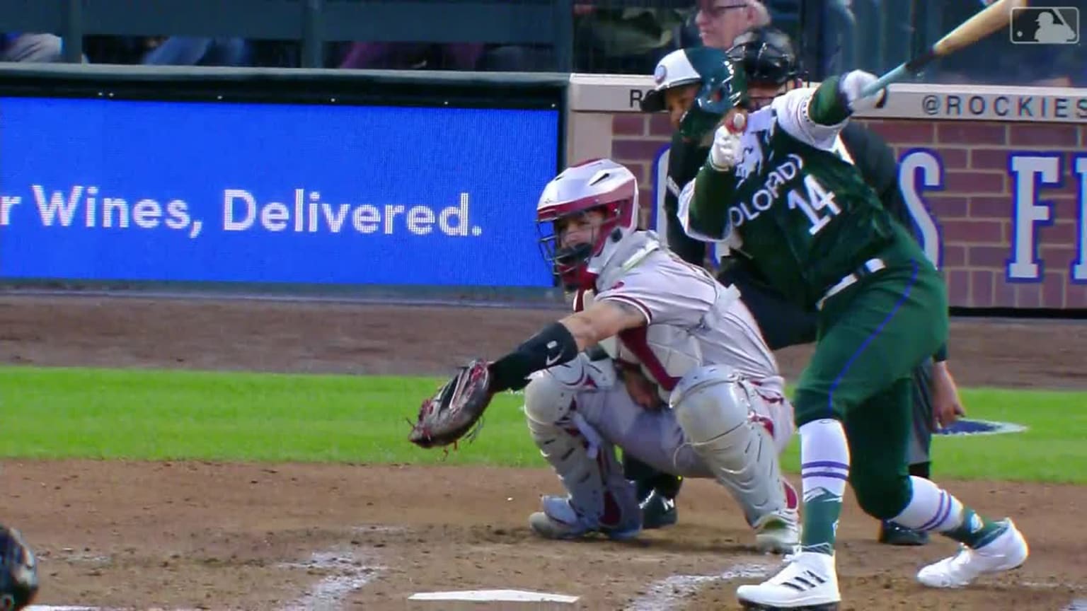 Ezequiel Tovar rips his first MLB triple | 04/29/2023 | Colorado Rockies