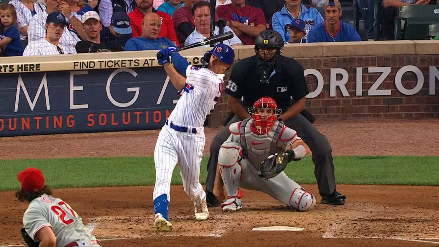 Jared Young cranks his first Major League home run | 06/28/2023 ...