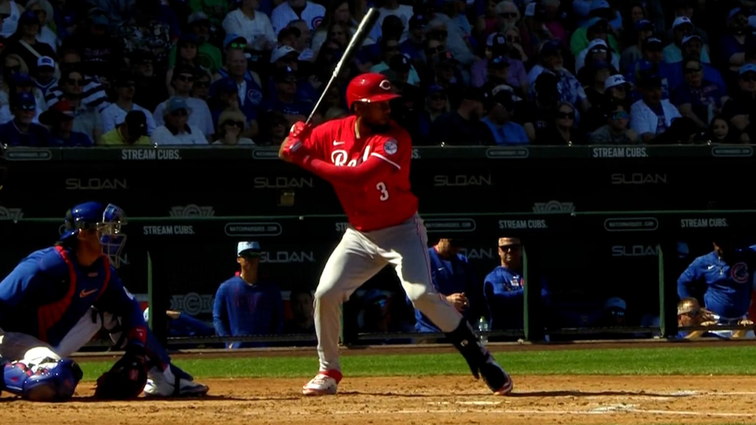 Jeimer Candelario's RBI single | 03/02/2025 | Cincinnati Reds