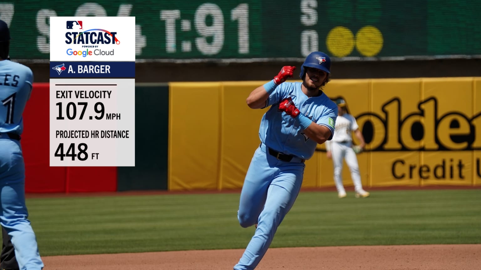 Addison Barger powers a 448-foot home run | 07/13/2025 | MLB.com