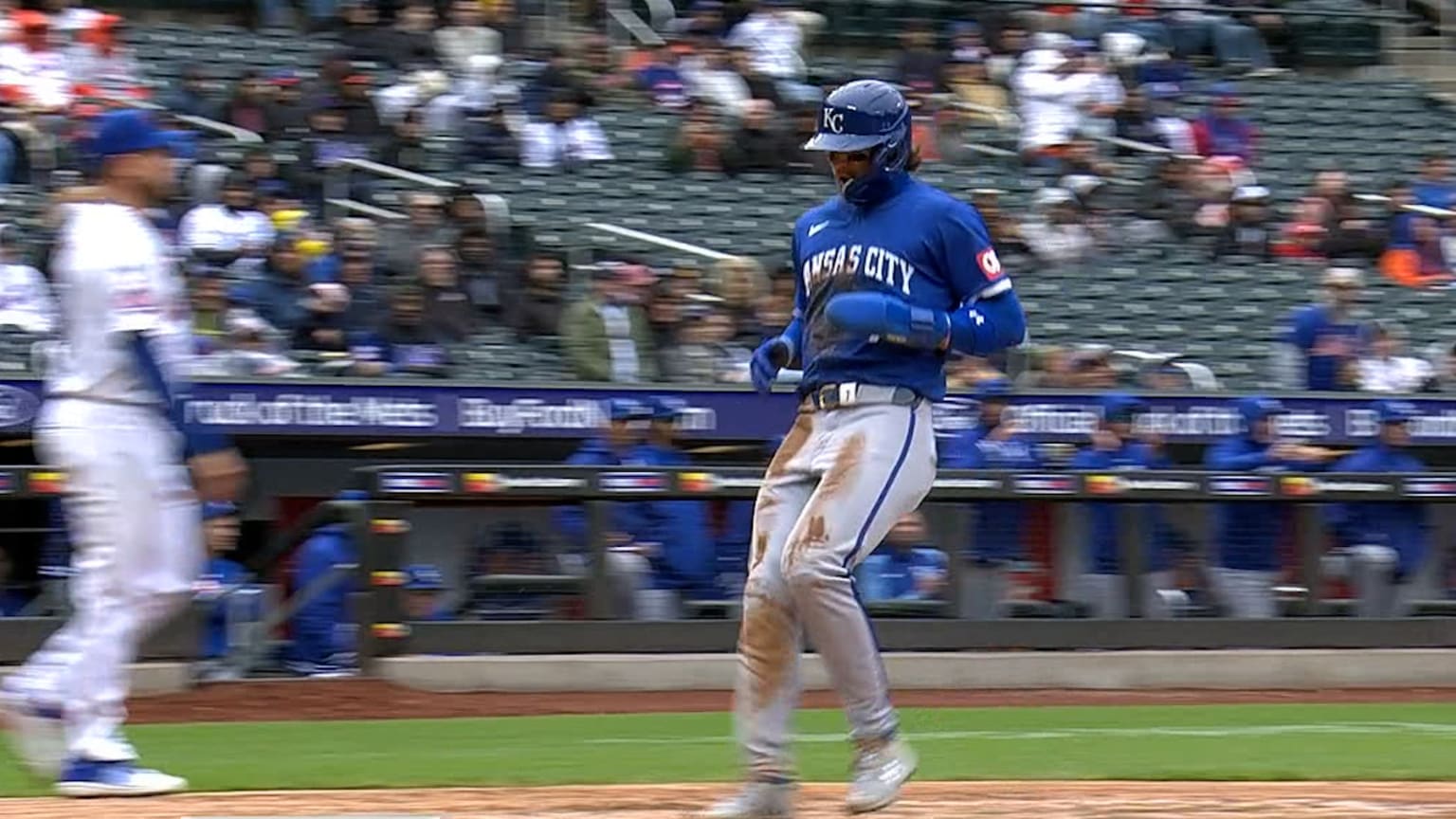 Nick Loftin hits a sac fly in the 5th | 04/13/2024 | Kansas City Royals