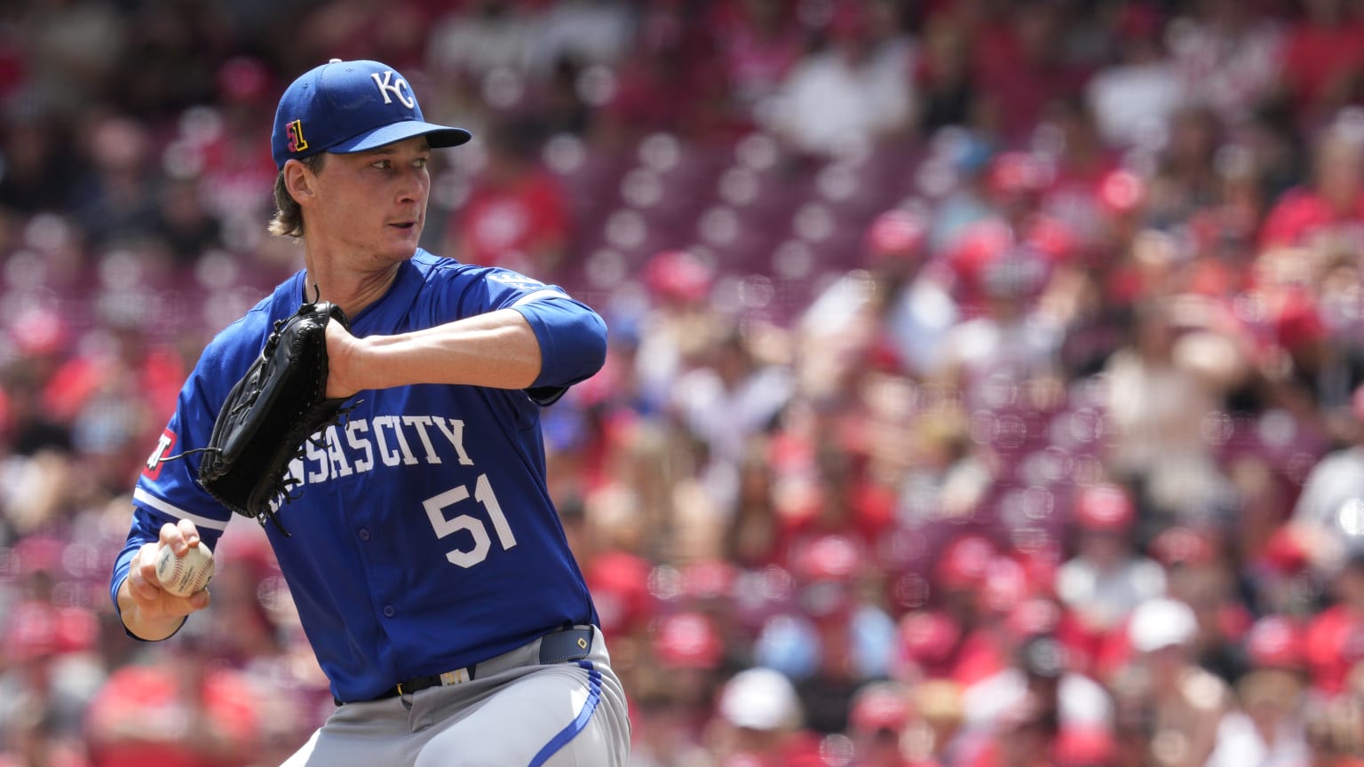 Brady Singer escapes trouble with strikeout | 08/18/2024 | Kansas City ...