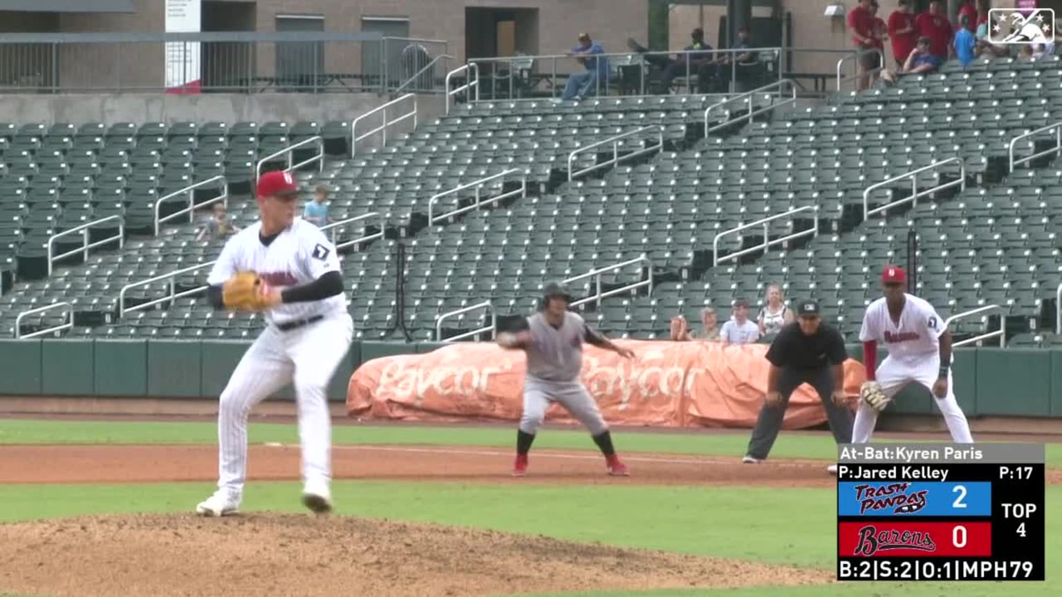 Jared Kelley K's Kyren Paris en route to a 4 K day | 08/07/2023 | MLB.com