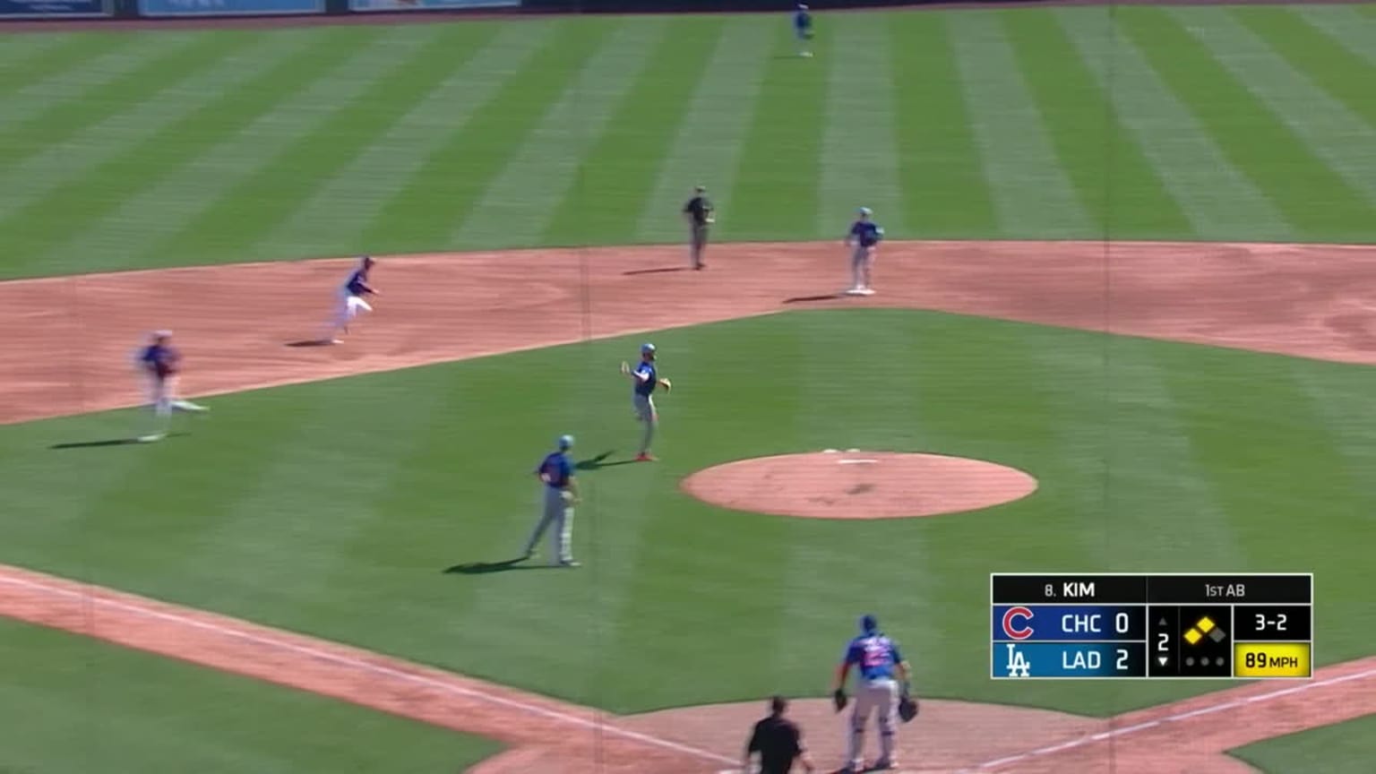 Gage Workman's smooth scoop and throw | 02/20/2025 | Chicago Cubs