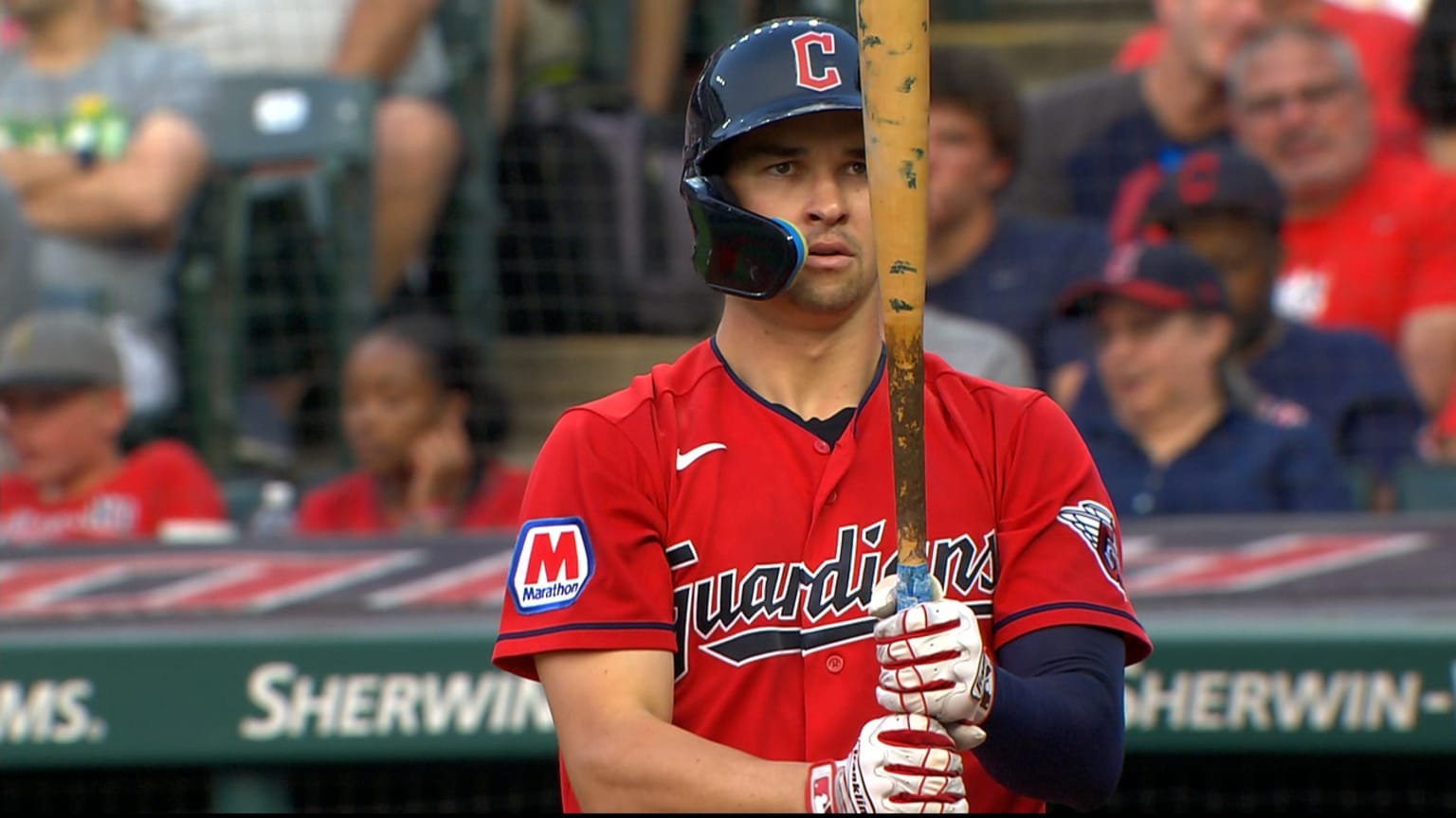 Will Brennan rips an RBI single to center field | 07/25/2023 | Cleveland Guardians