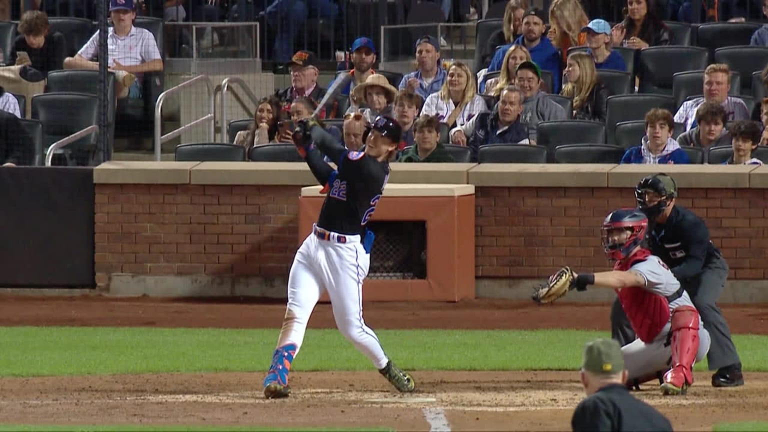 Brett Baty da un jonrón solitario al izquierdo | 19/05/2023 | Los ...