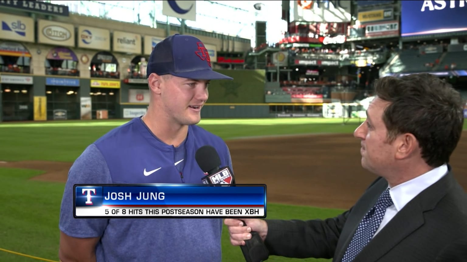 Texas Rangers third baseman Josh Jung on ALCS | 10/15/2023 | MLB.com