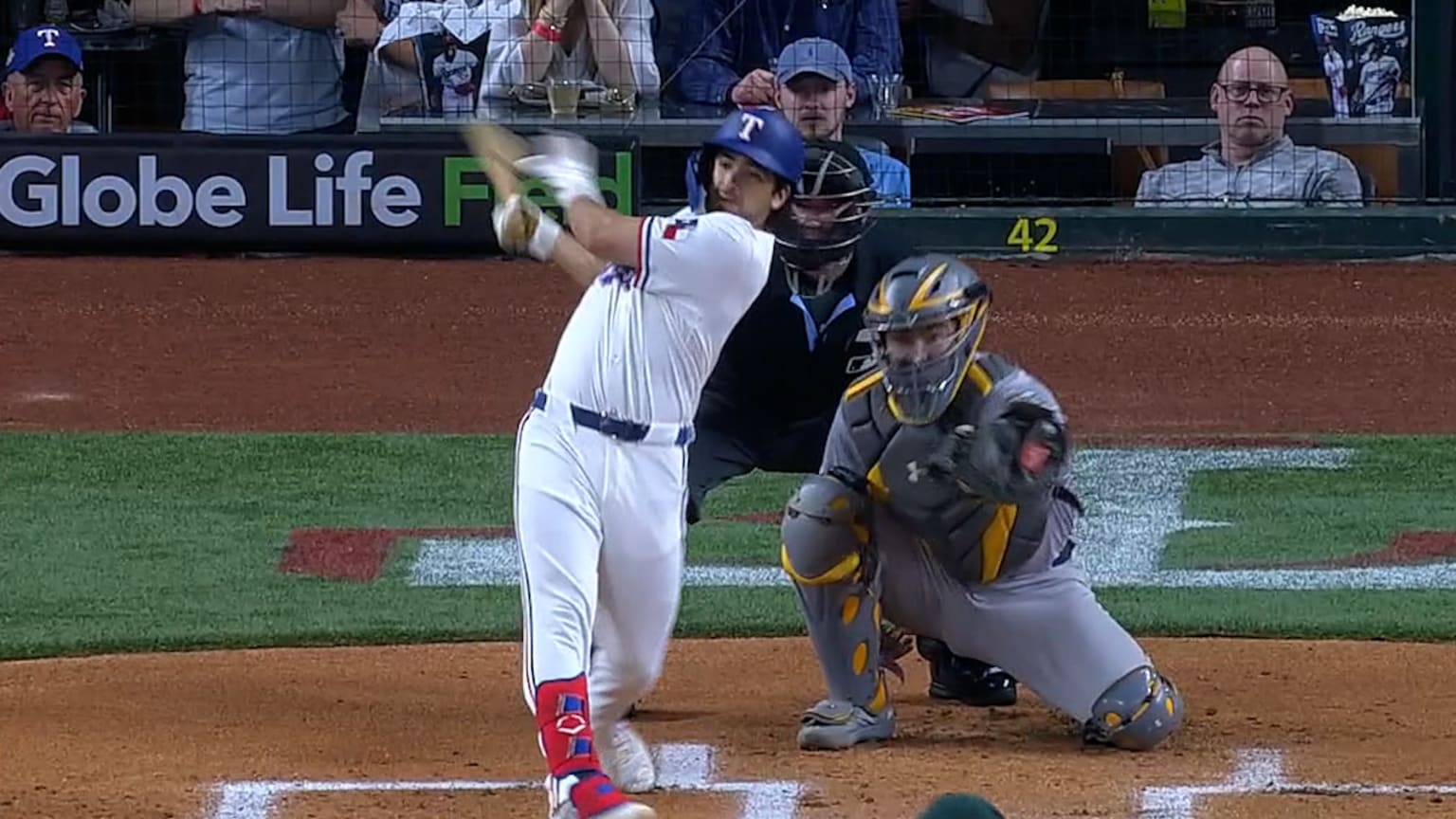 Josh Smith hits an RBI single in the 1st | 04/09/2024 | Texas Rangers
