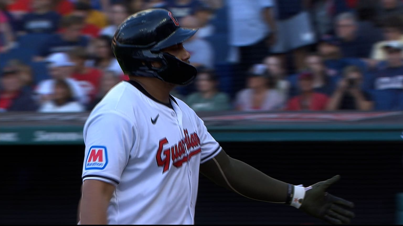Josh Naylor's sac fly | 05/18/2024 | Cleveland Guardians