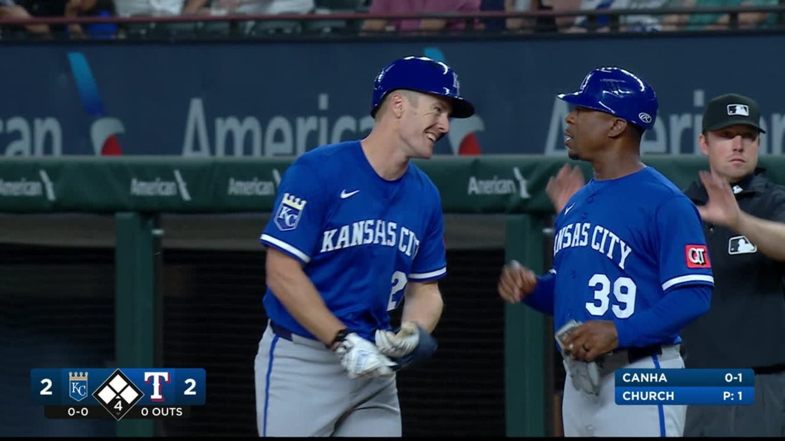 Mark Canha's RBI single | 03/24/2025 | Kansas City Royals