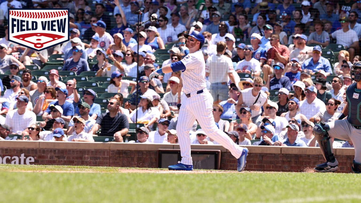Field View: Ian Happ's second homer of the game | 06/21/2025 | Chicago Cubs