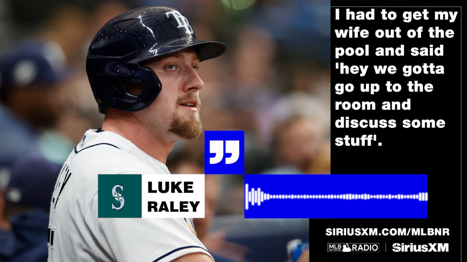 Luke Raley talks on being dealt to the Mariners | 01/09/2024 | Seattle ...