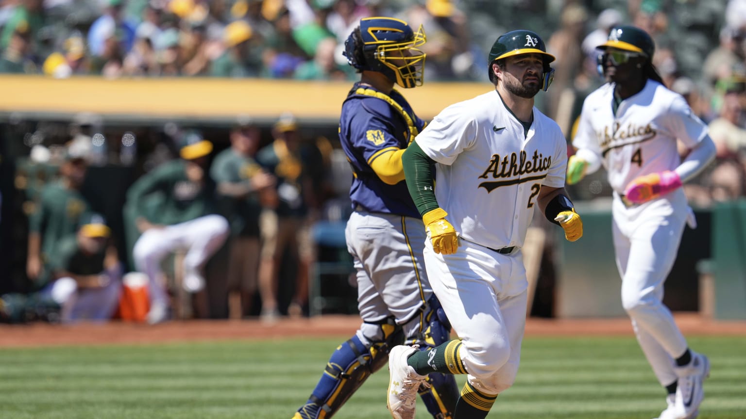 Shea Langeliers' bases-loaded walk | 08/25/2024 | MLB.com