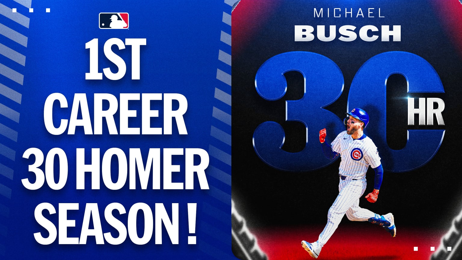 Michael Busch's TOWERING 30th home run of the year | 09/20/2025 | MLB.com