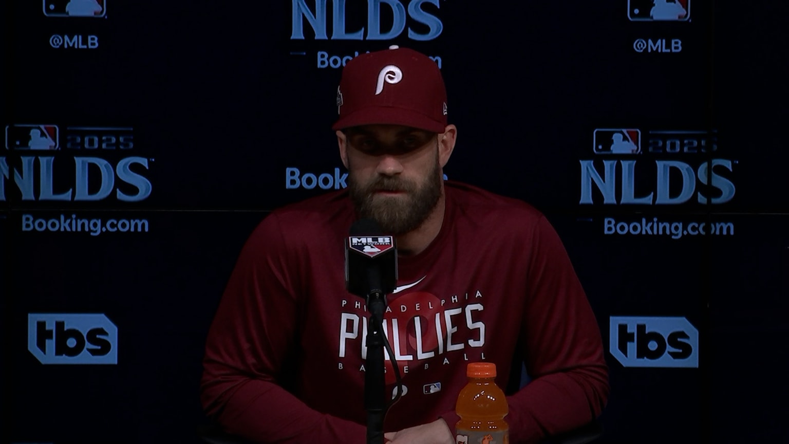 Bryce Harper talks pitching, more in NLDS vs. Dodgers | 10/07/2025 ...