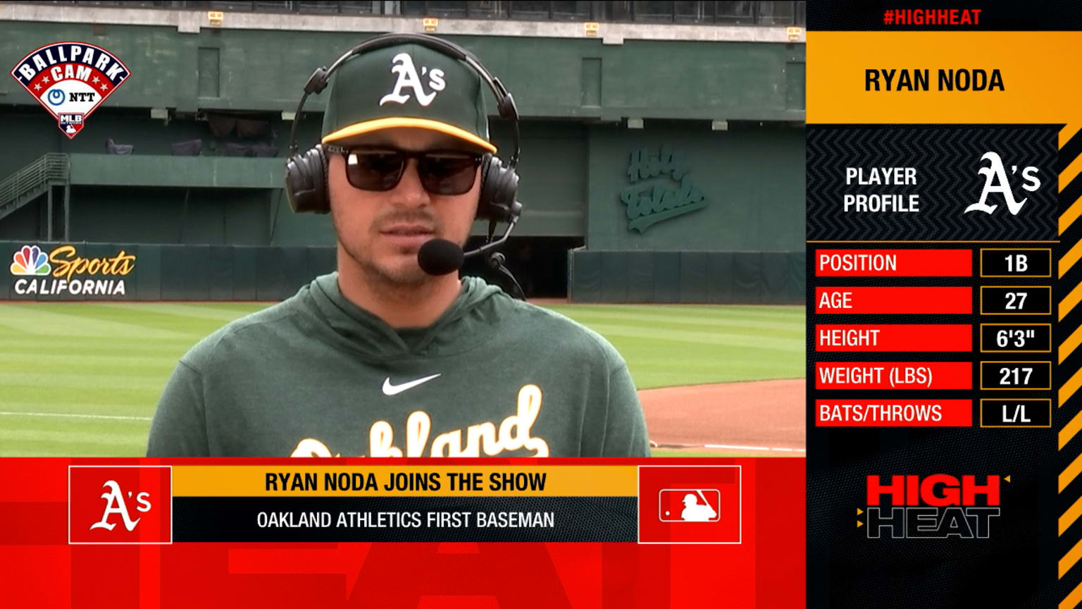 Ryan Noda discusses recent hot streak by A's | 06/15/2023 | Athletics