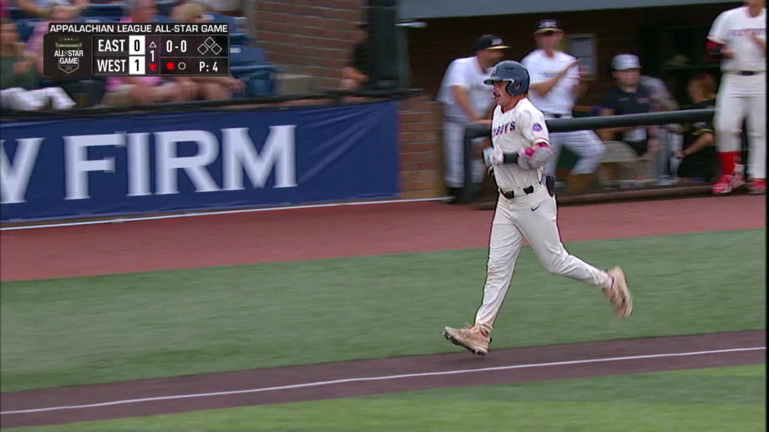 Brodie Johnston's solo homer | 24/07/2024 | Los Guardians de Cleveland