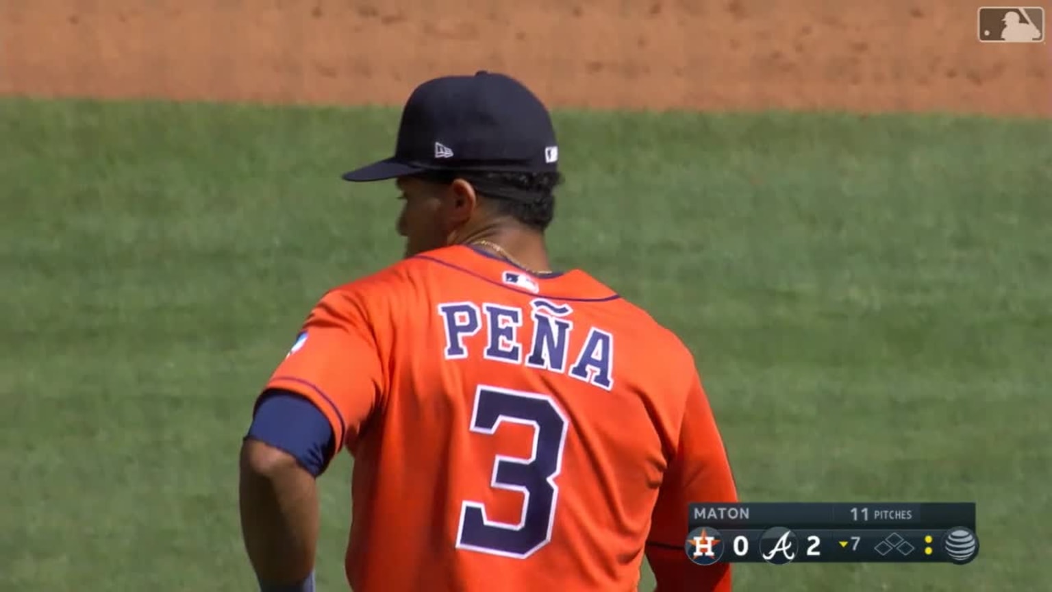 Jeremy Peña makes a nice off-balance throw to first | 04/23/2023 ...