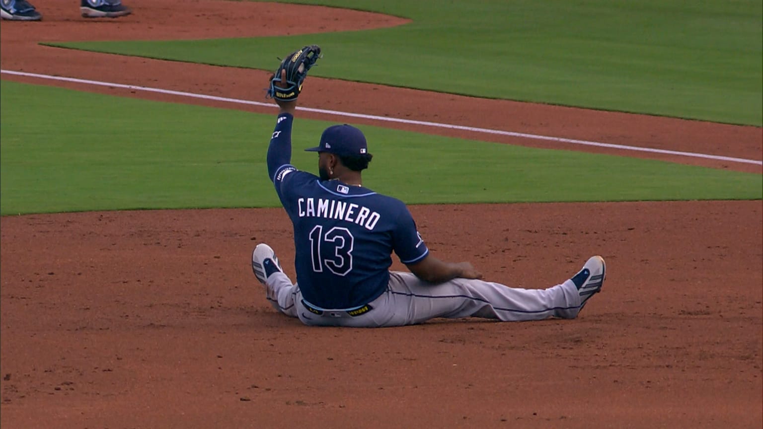 Junior Caminero's smooth stop at third base | 07/01/2026 | Tampa Bay Rays