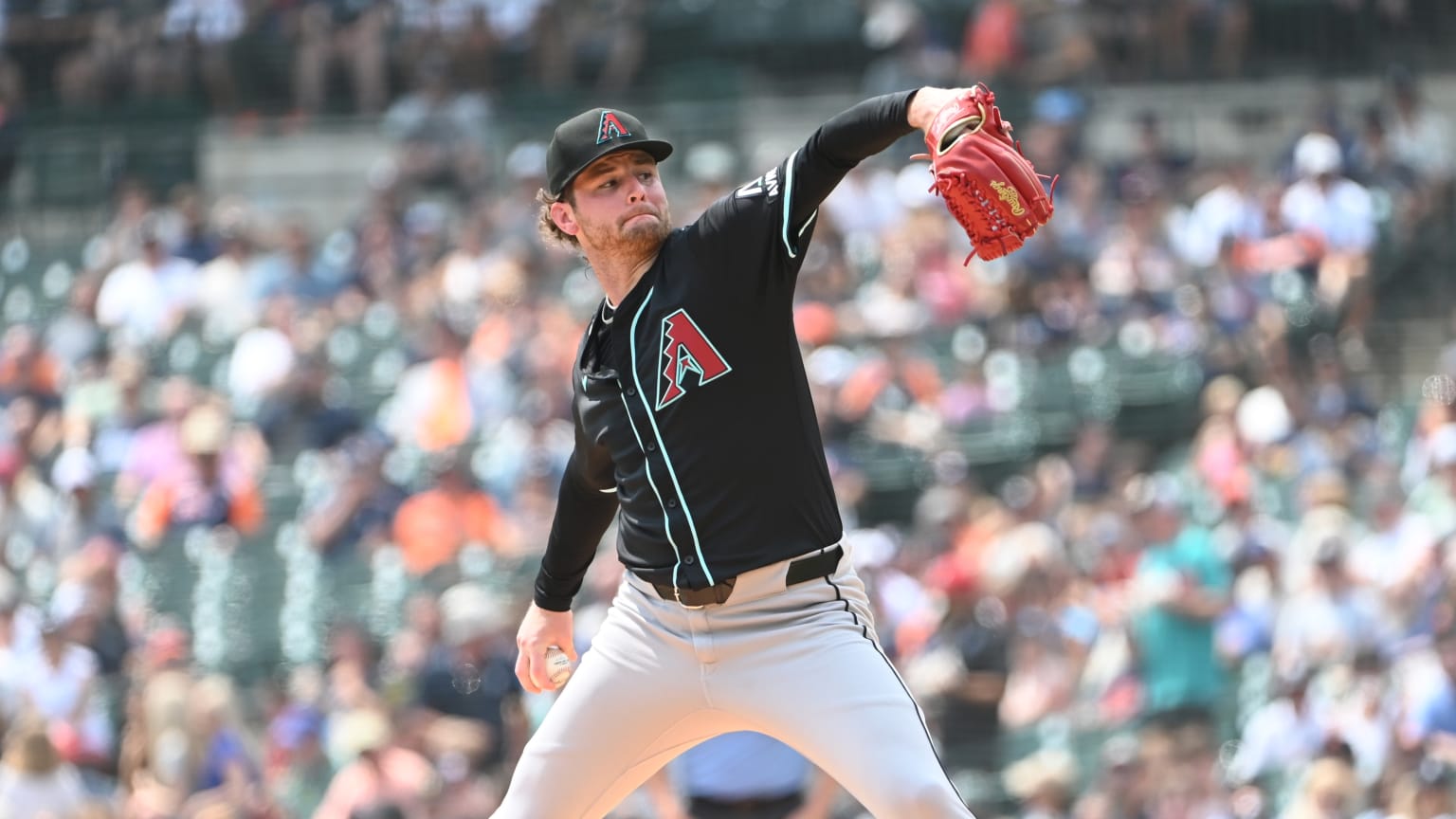 Ryne Nelson strikes out eight batters in outing | 07/30/2025 | Arizona ...