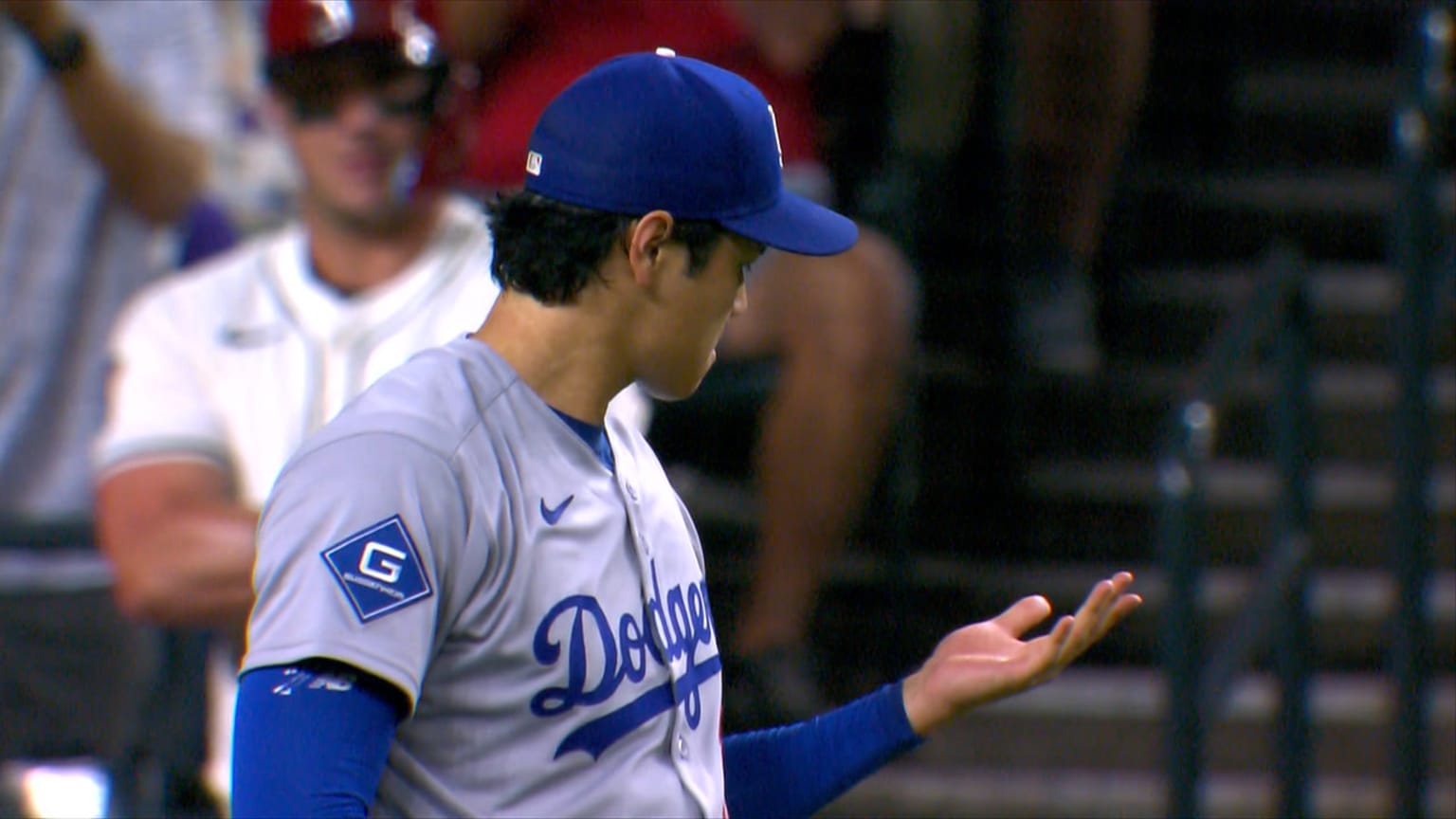 Shohei Ohtani is hit in the hand with a comebacker | 09/23/2025 | MLB.com