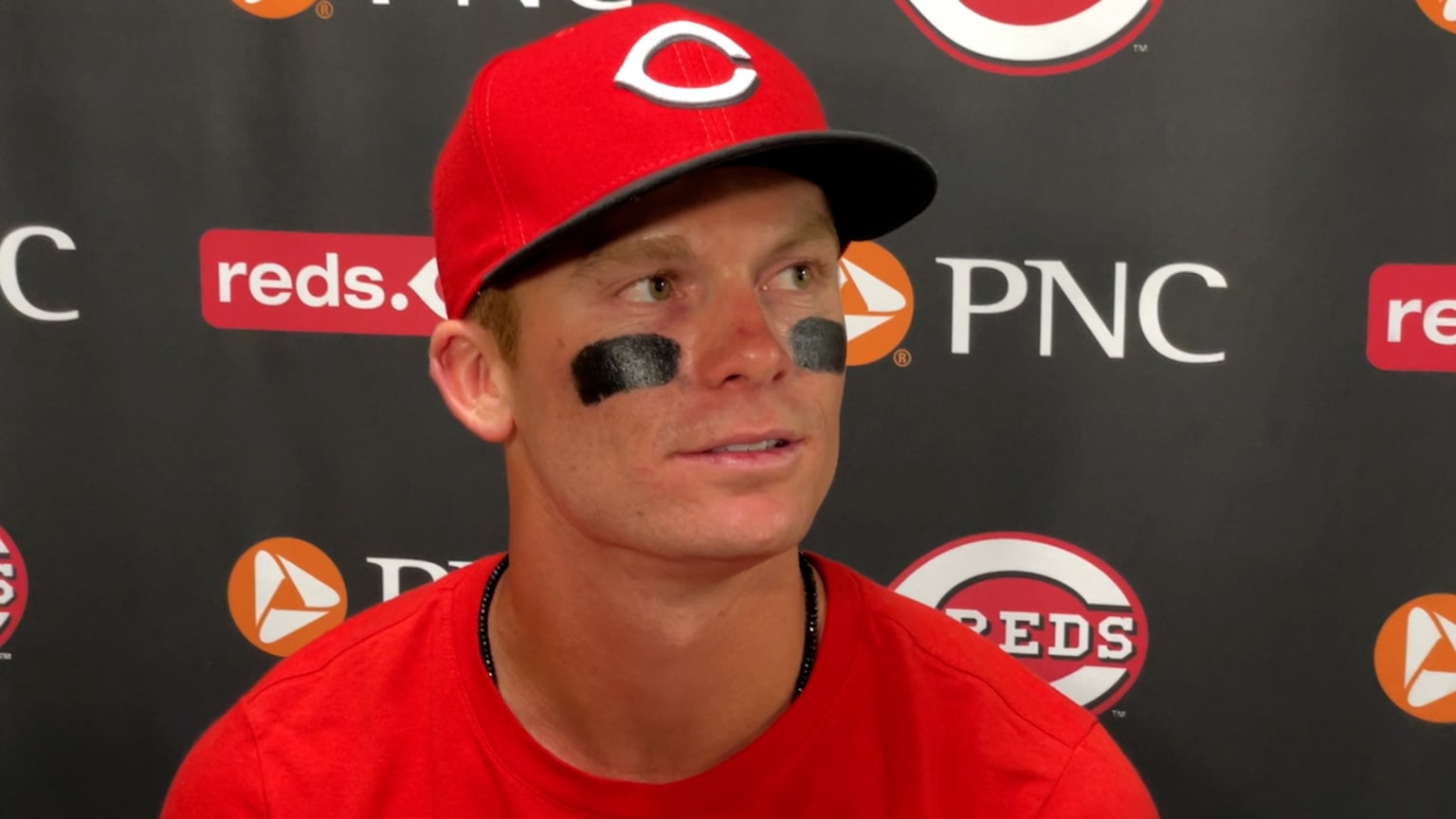 Matt McLain on getting his first Major League hit | 05/15/2023 ...
