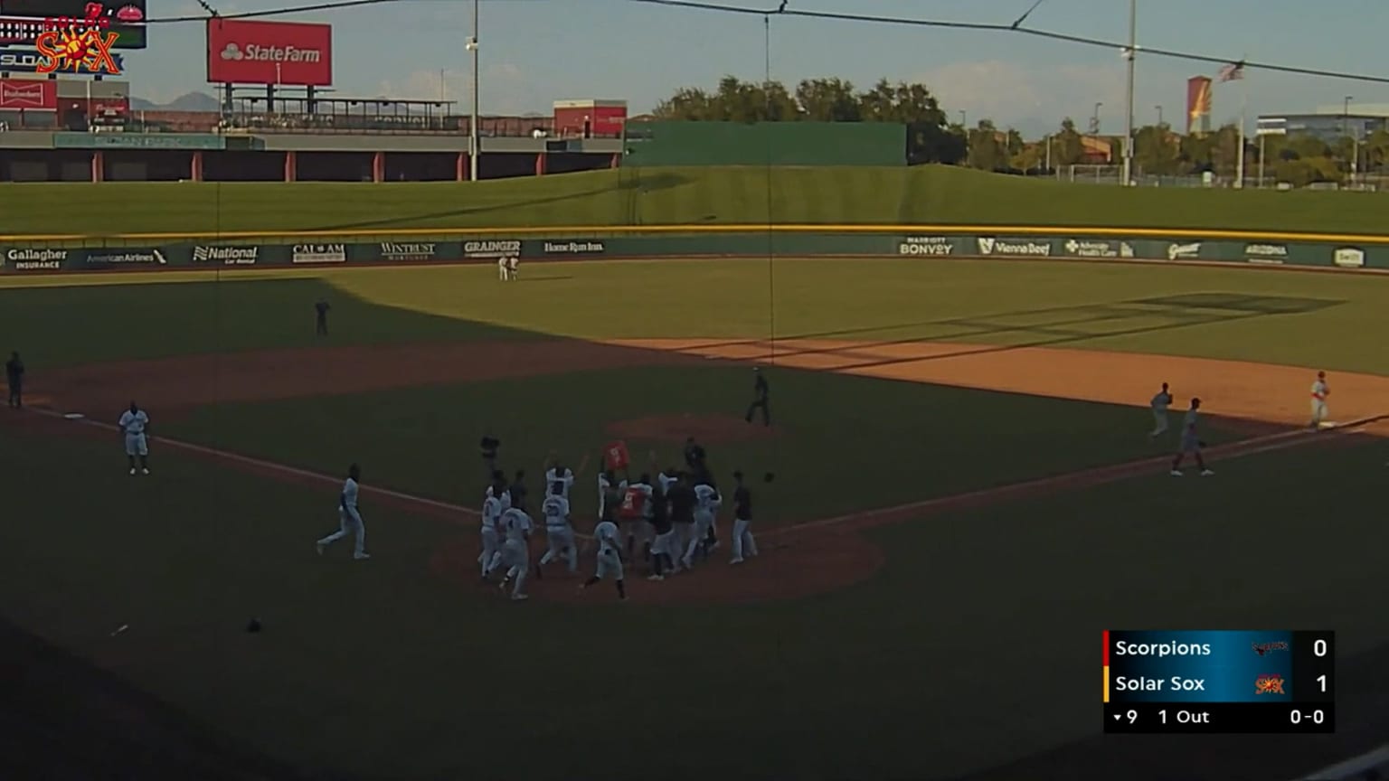 Billy Cook hits a walk-off solo homer to center field | 10/07/2023 ...