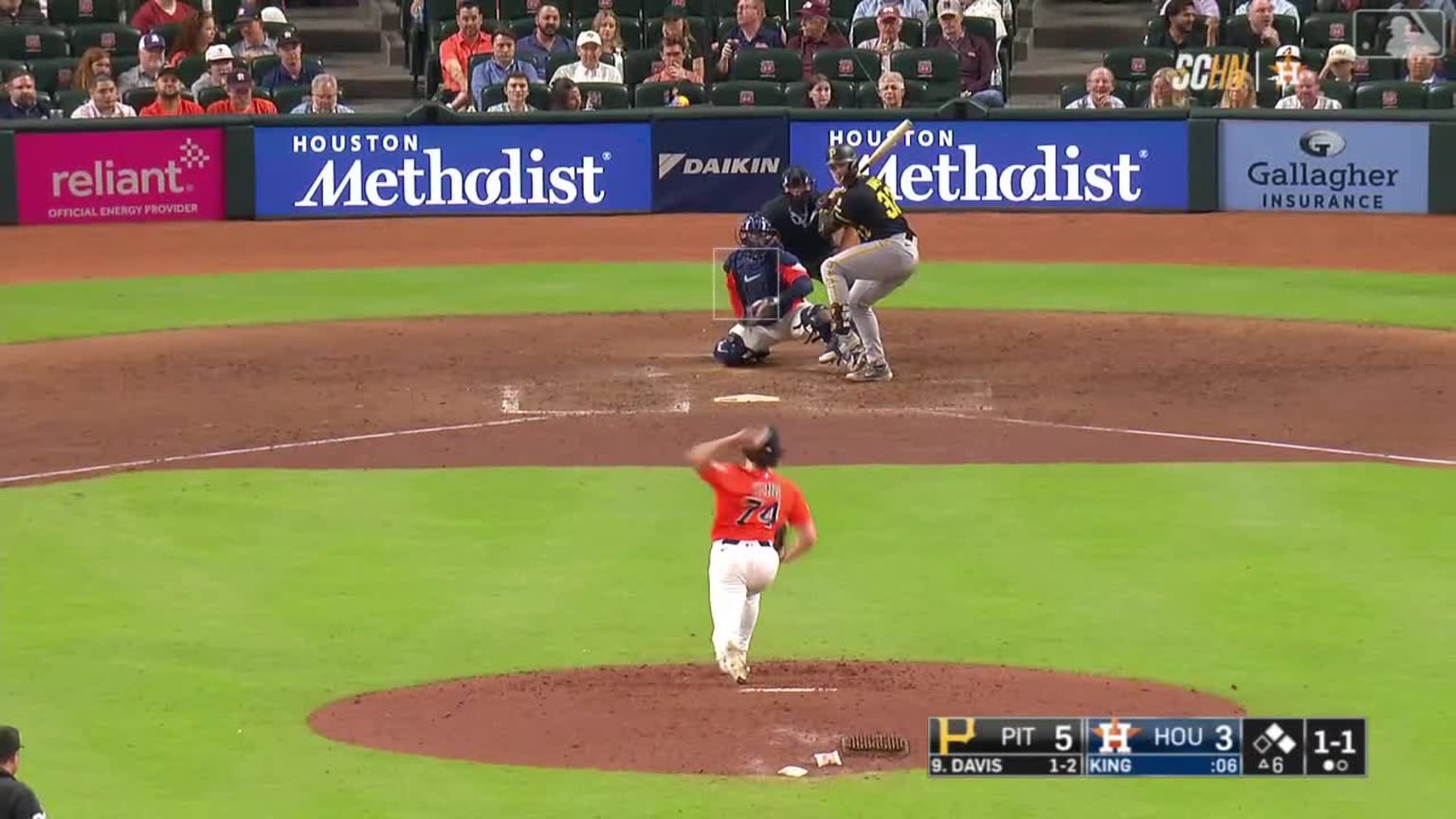 Ball 2 overturned to Strike 2 after ABs challenge | 06/03/2026 | MLB.com