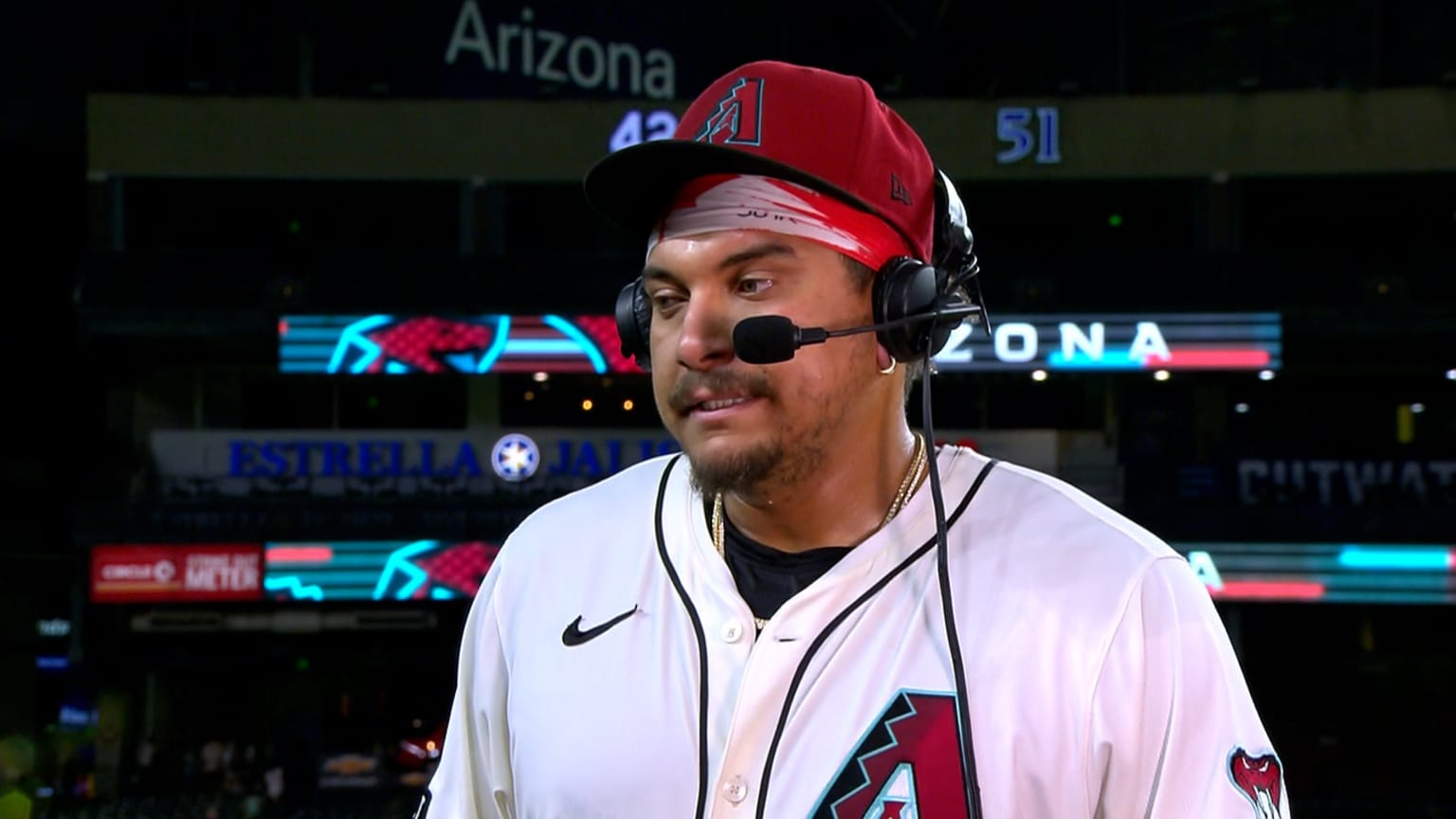 Josh Naylor on his walk-off grand slam | 06/09/2025 | Arizona Diamondbacks