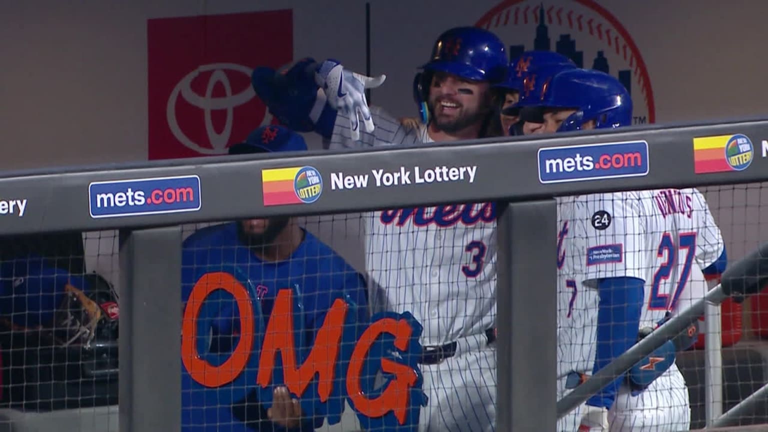Jesse Winker conecta un grand slam al CF | 04/09/2024 | Los Mets de ...