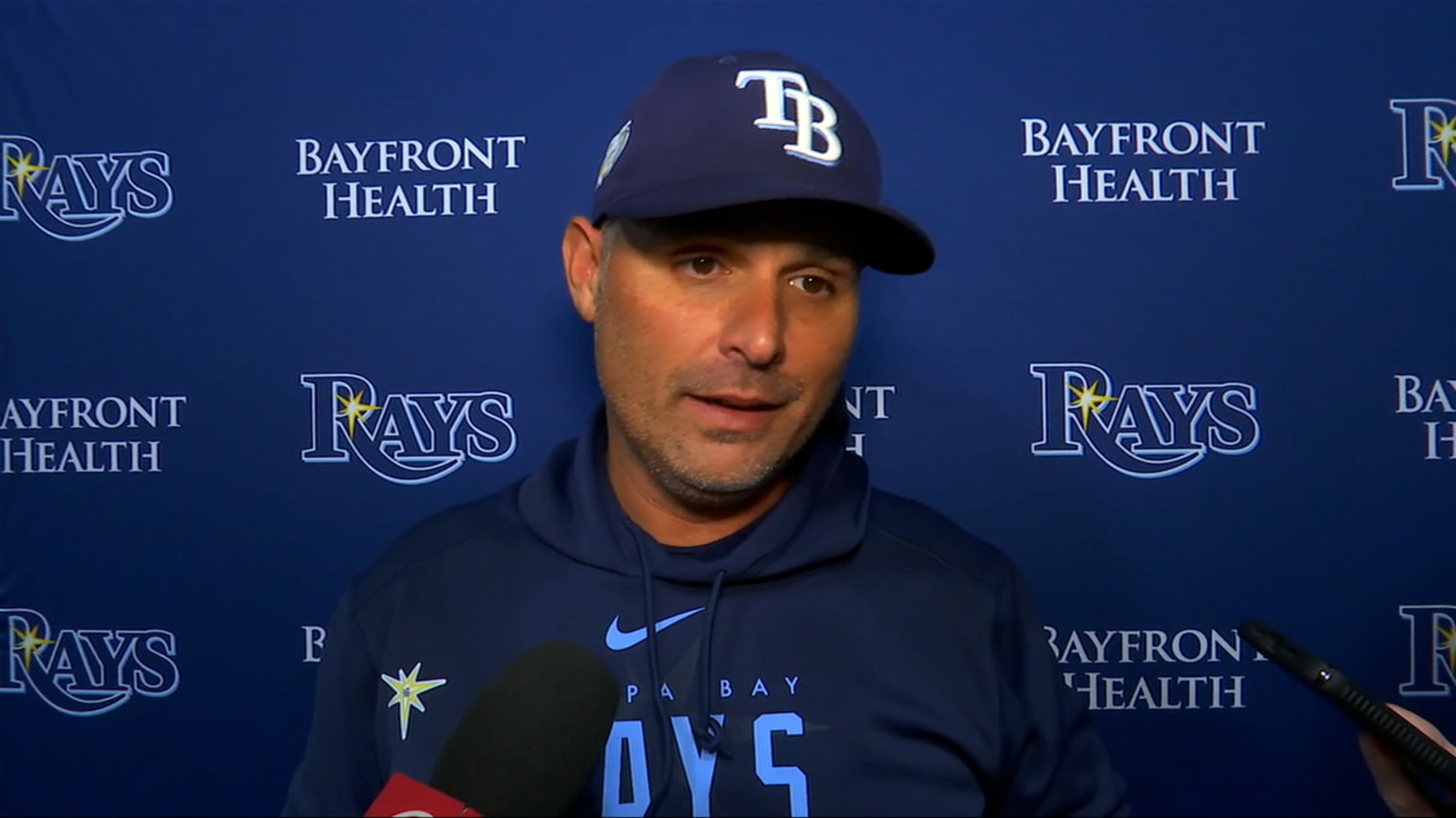 Kevin Cash on strong offensive day in 12-9 loss | 04/30/2023 | Tampa ...