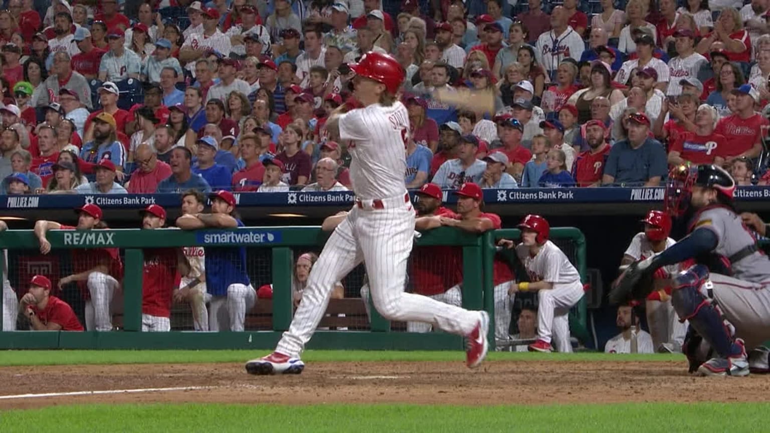 Bryson Stott crushes a two-run homer in the 8th | 09/12/2023 ...