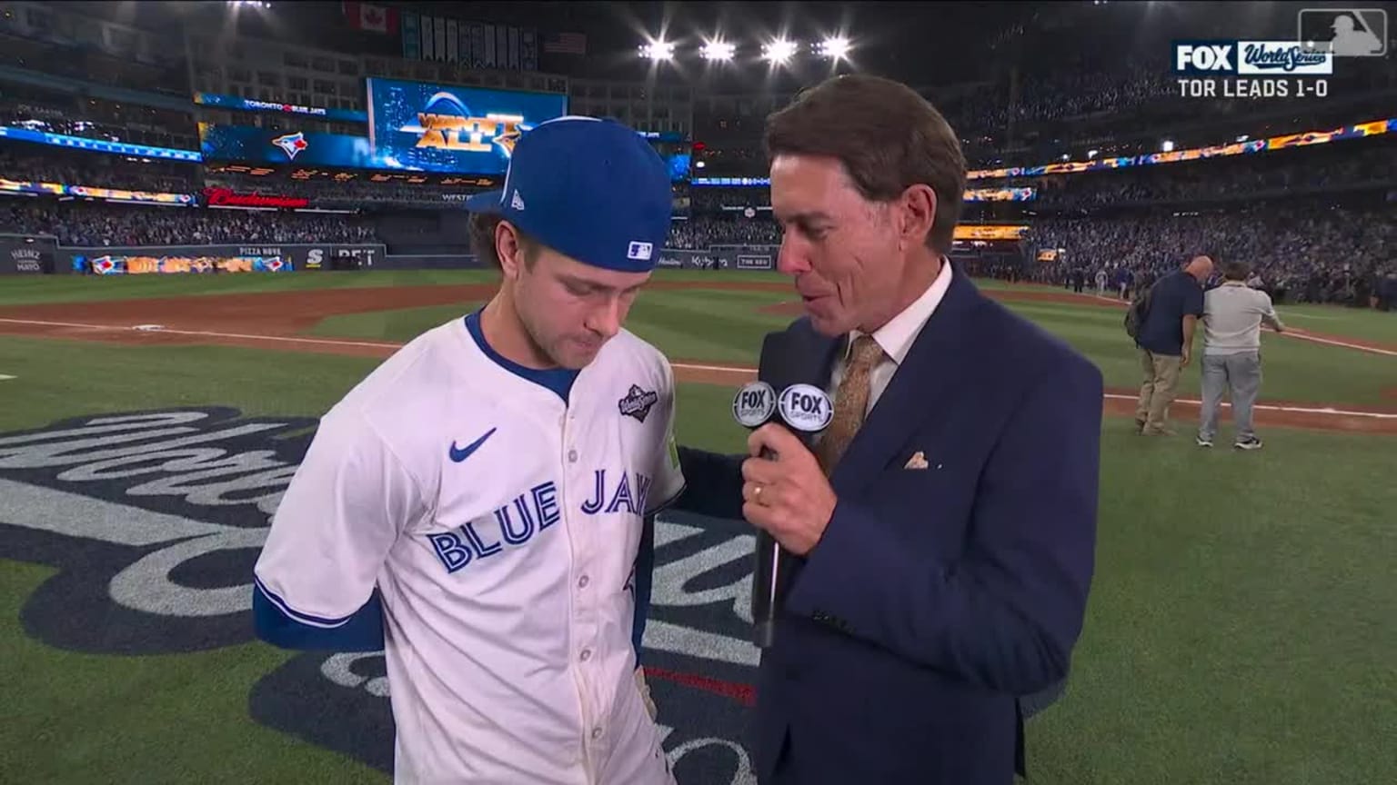 Ernie Clement on Blue Jays' 6th, home atmosphere | 10/24/2025 | Toronto ...