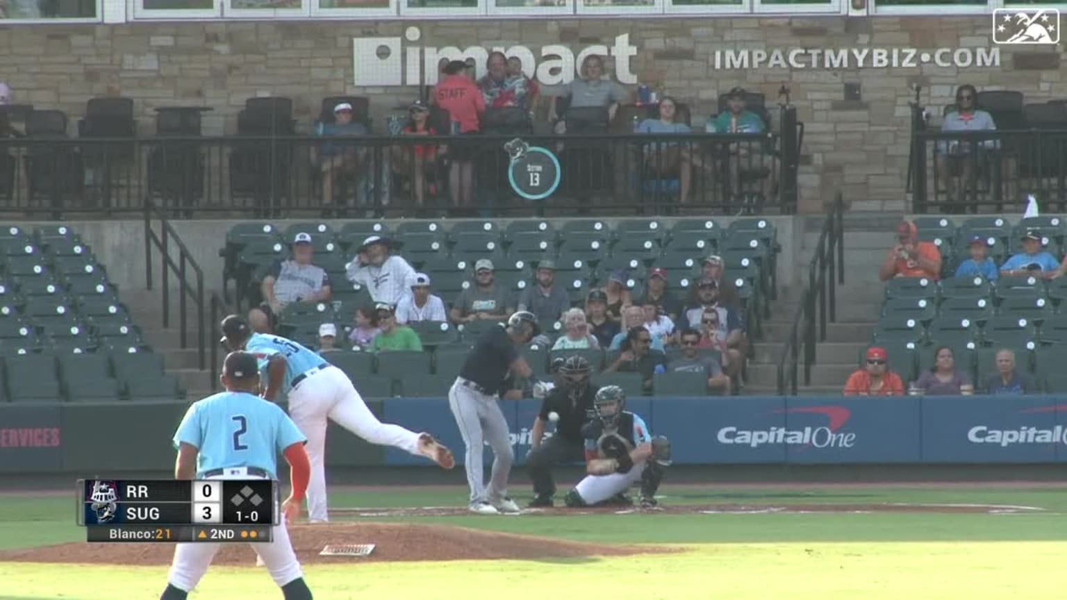 Dustin Harris rockets solo home run to right-center | 08/20/2023 ...