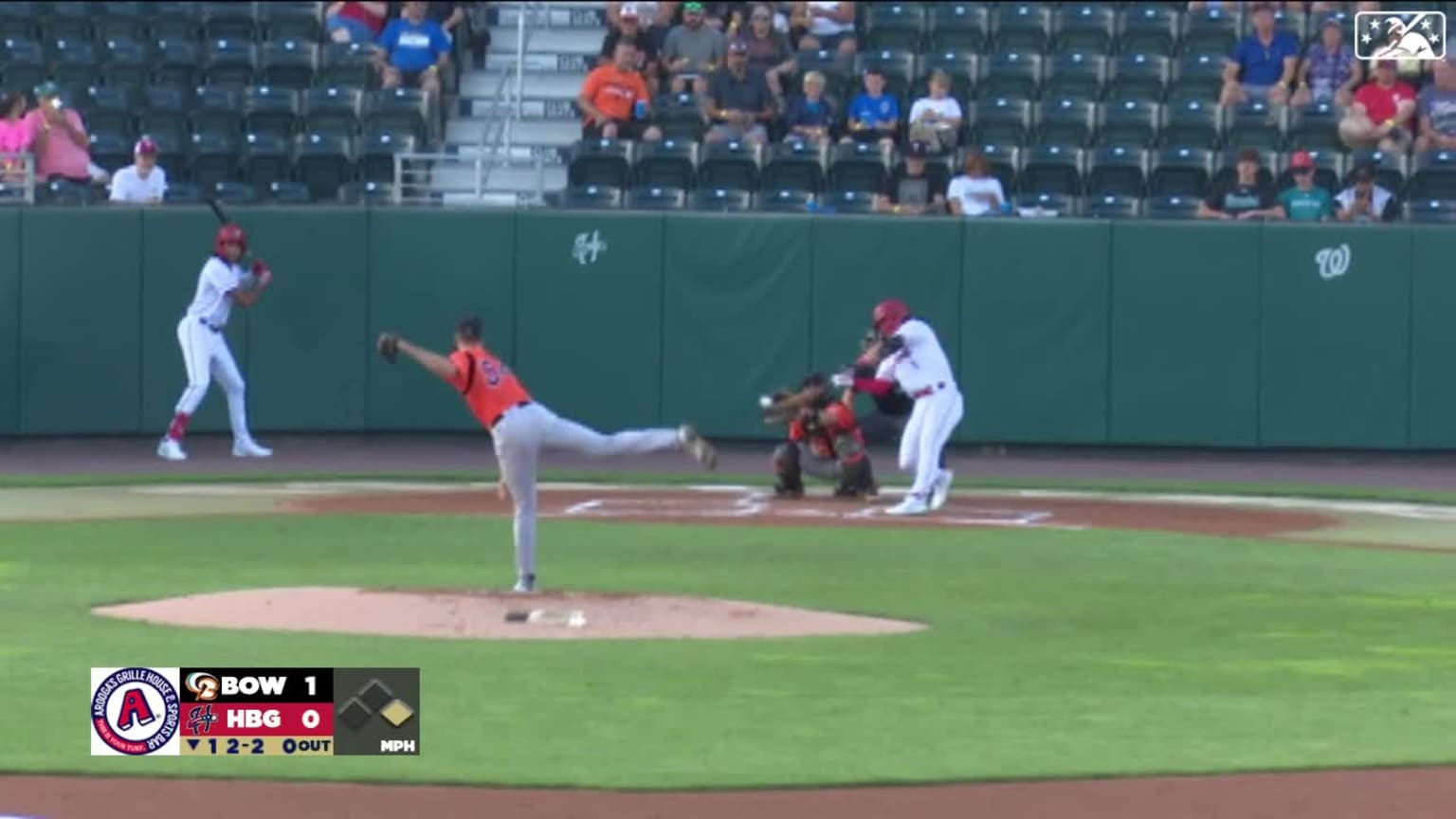 Nationals top prospect Dylan Crews hits an RBI double | 09/12/2023 ...