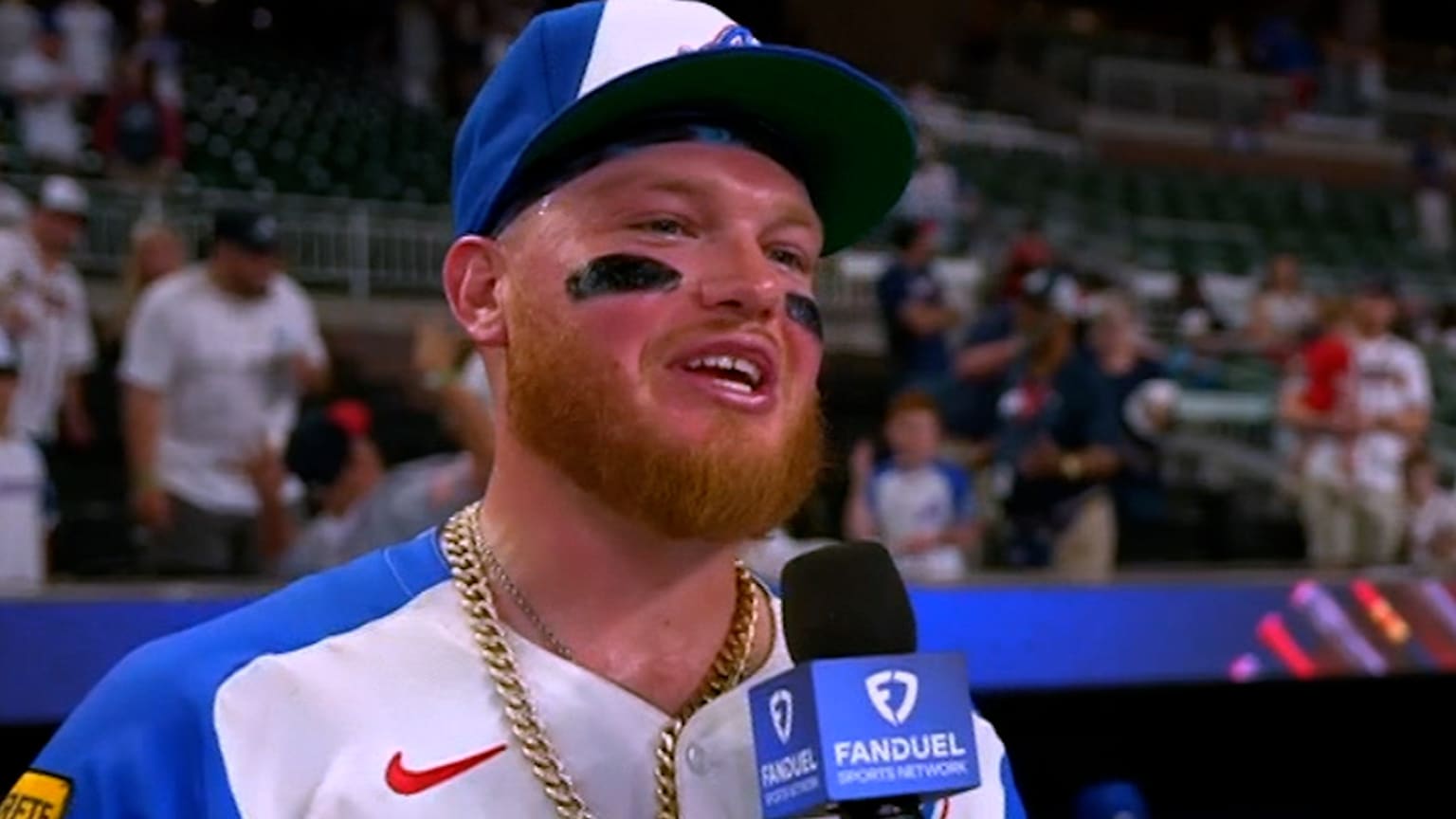 Alex Verdugo on his go-ahead hit, Braves' 4-3 win | 04/19/2025 ...