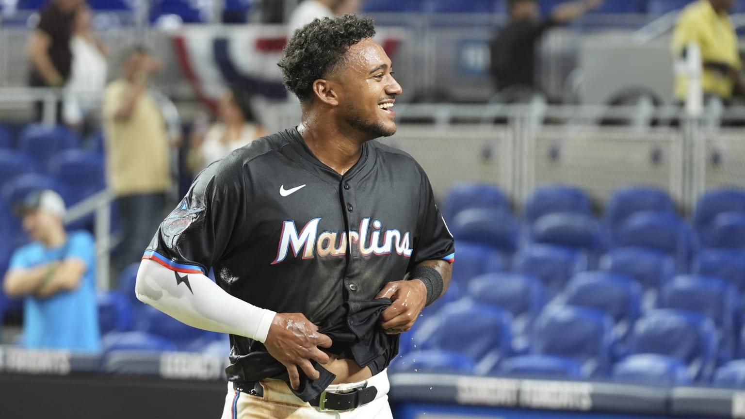 Dane Myers discusses walk-off hit in win | 03/29/2025 | Miami Marlins