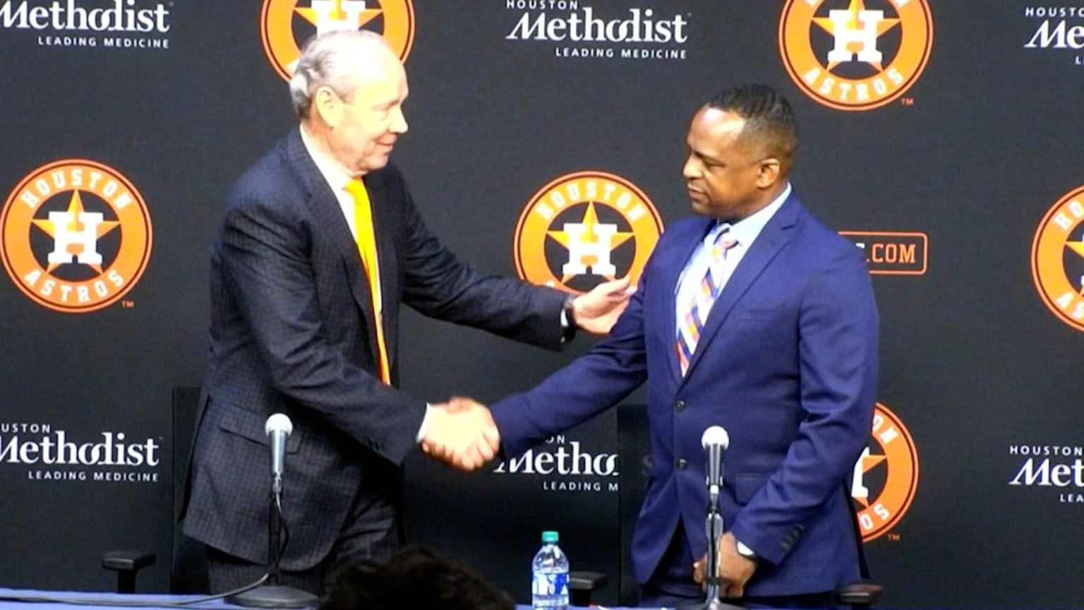 Astros introduce new general manager Dana Brown | 01/26/2023 | Houston ...