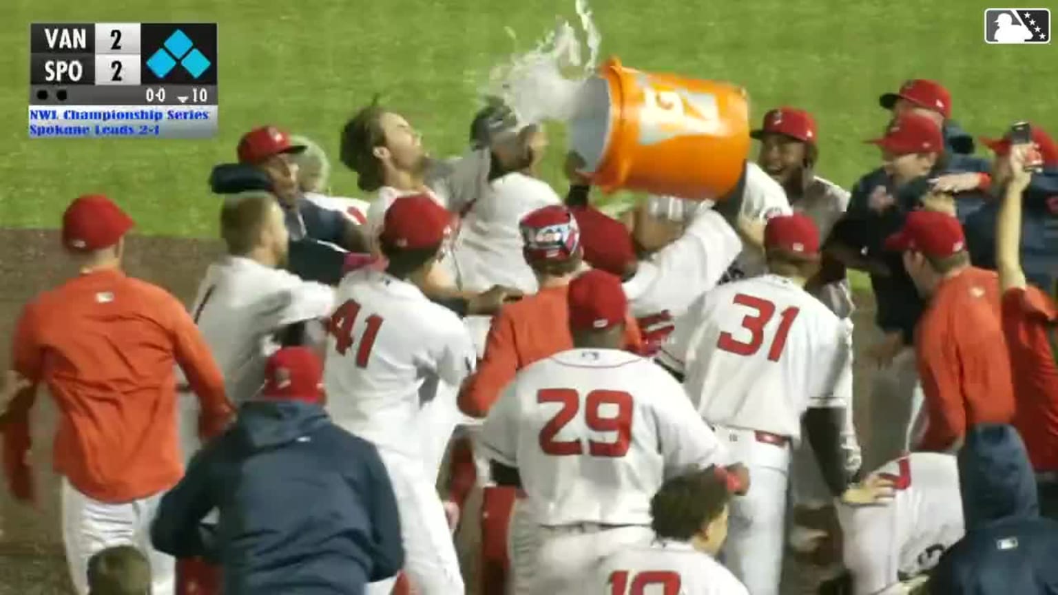 Kyle Karros' walk-off HBP to win the Northwest League | 09/15/2024 ...