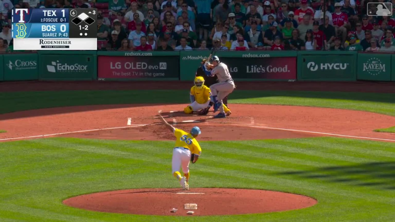 Ball 2 confirmed after ABS challenge | 13/06/2026 | Los Red Sox de Boston
