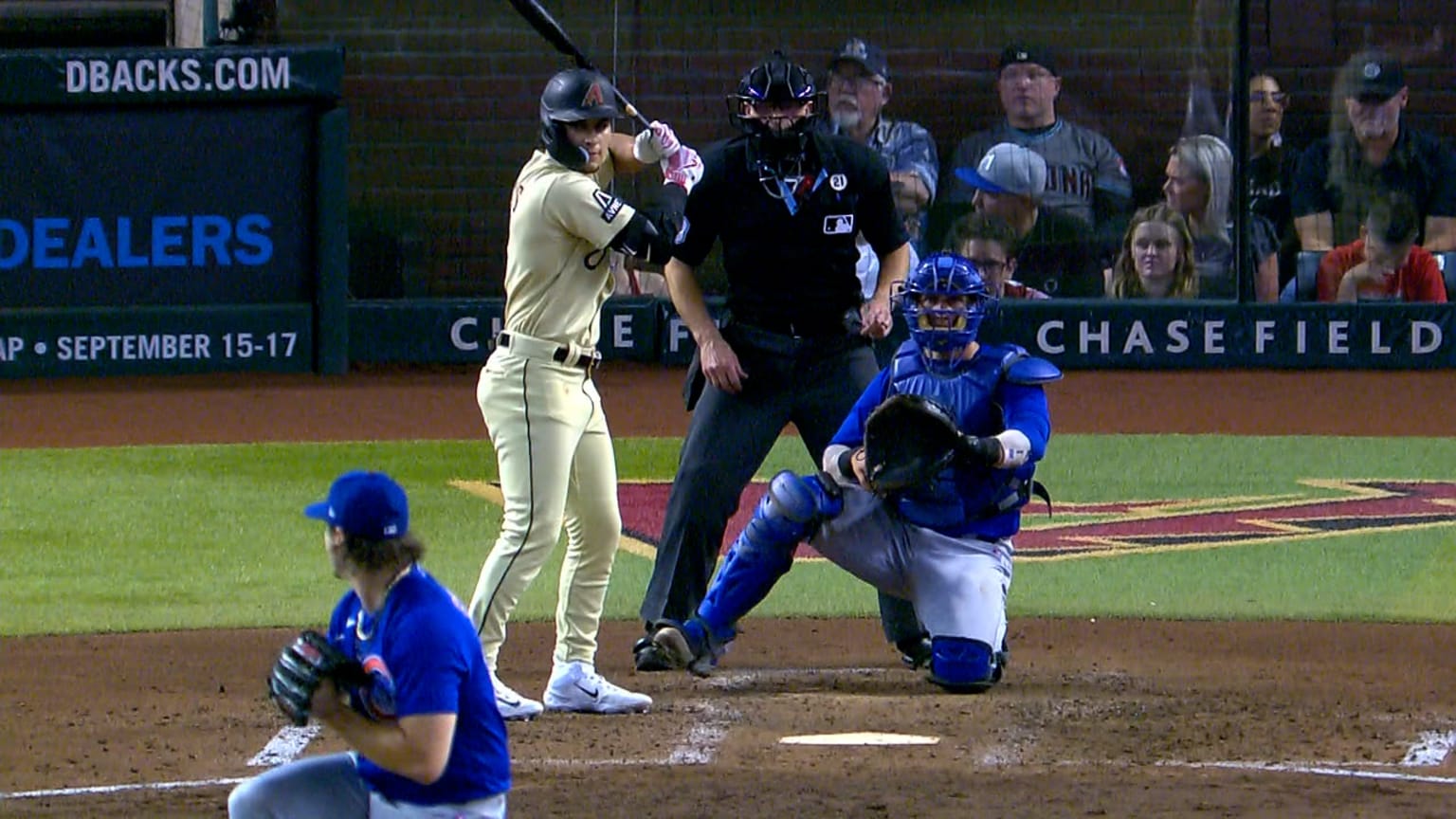 Alek Thomas hooks a three-run homer to right field | 09/15/2023 ...