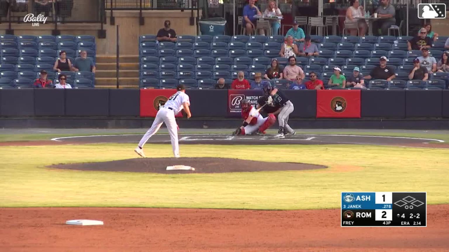 Riley Frey strikes out Walker Janek | 08/14/2024 | MLB.com
